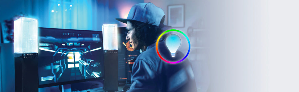 Dancing Water Light Tower Speaker System – EMERSONAUDIO