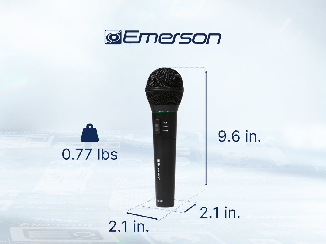 Professional Wireless Microphone – EMERSONAUDIO