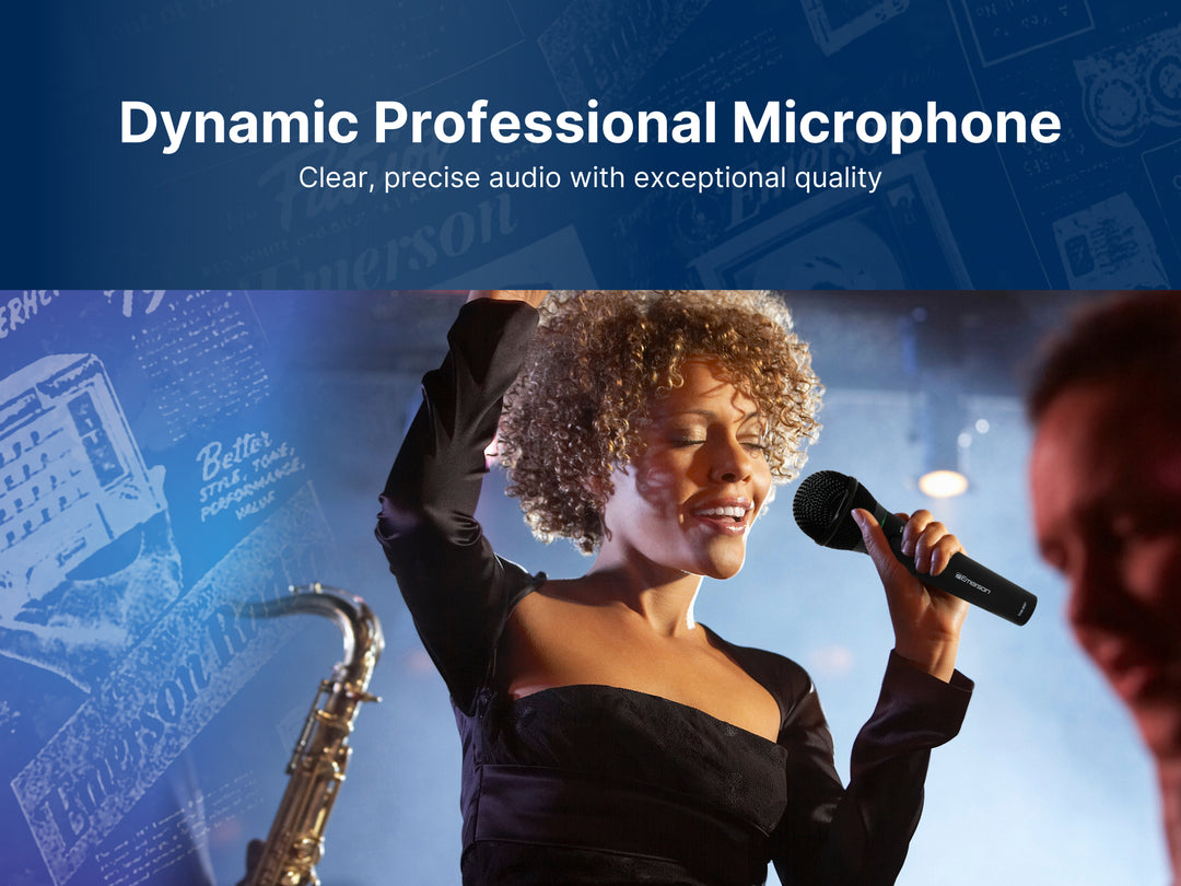 Professional Wireless Microphone – EMERSONAUDIO