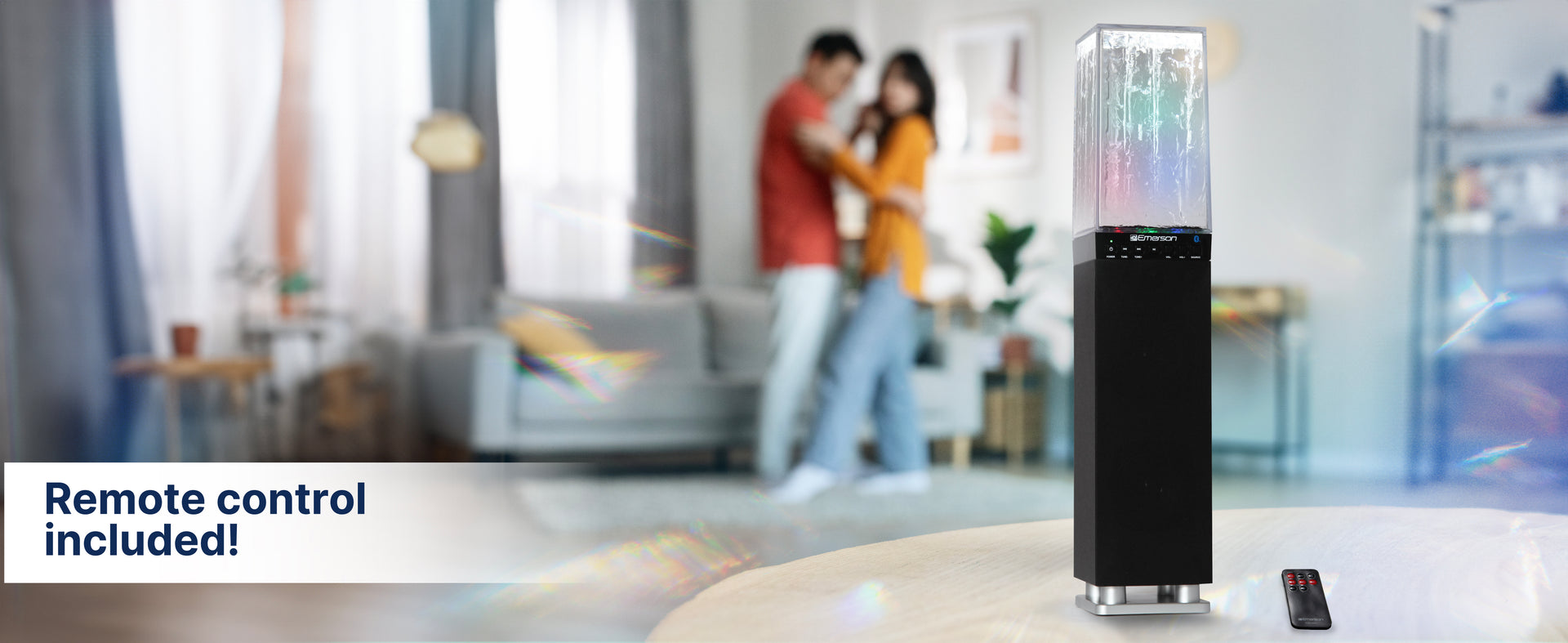 Dancing Water Light Tower Speaker System – EMERSONAUDIO