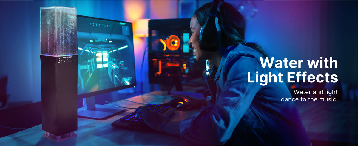 Dancing Water Light Tower Speaker System – EMERSONAUDIO