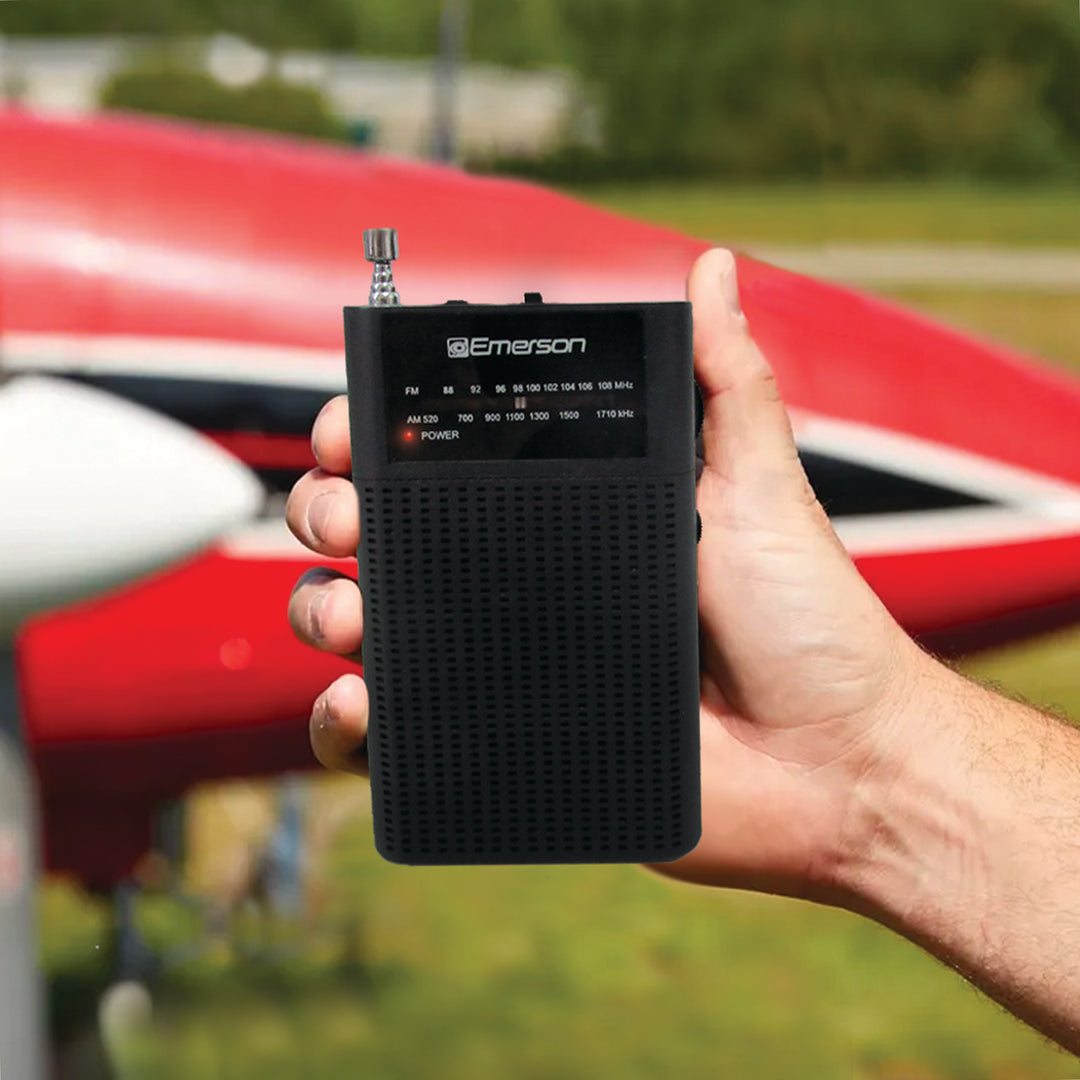 Portable AM/FM Radio – EMERSONAUDIO