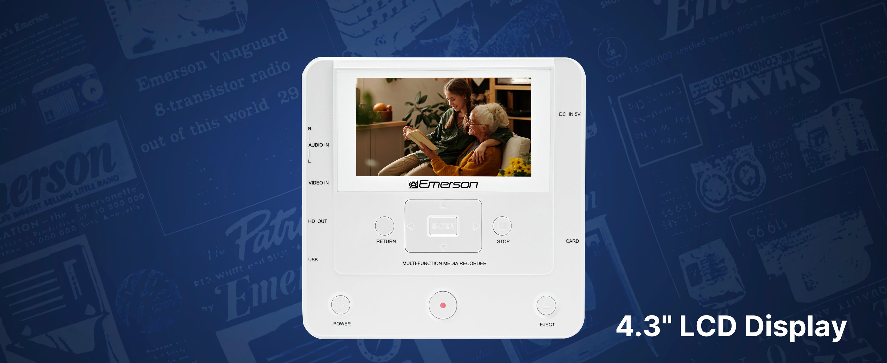 Multi-Function Media Recorder – EMERSONAUDIO