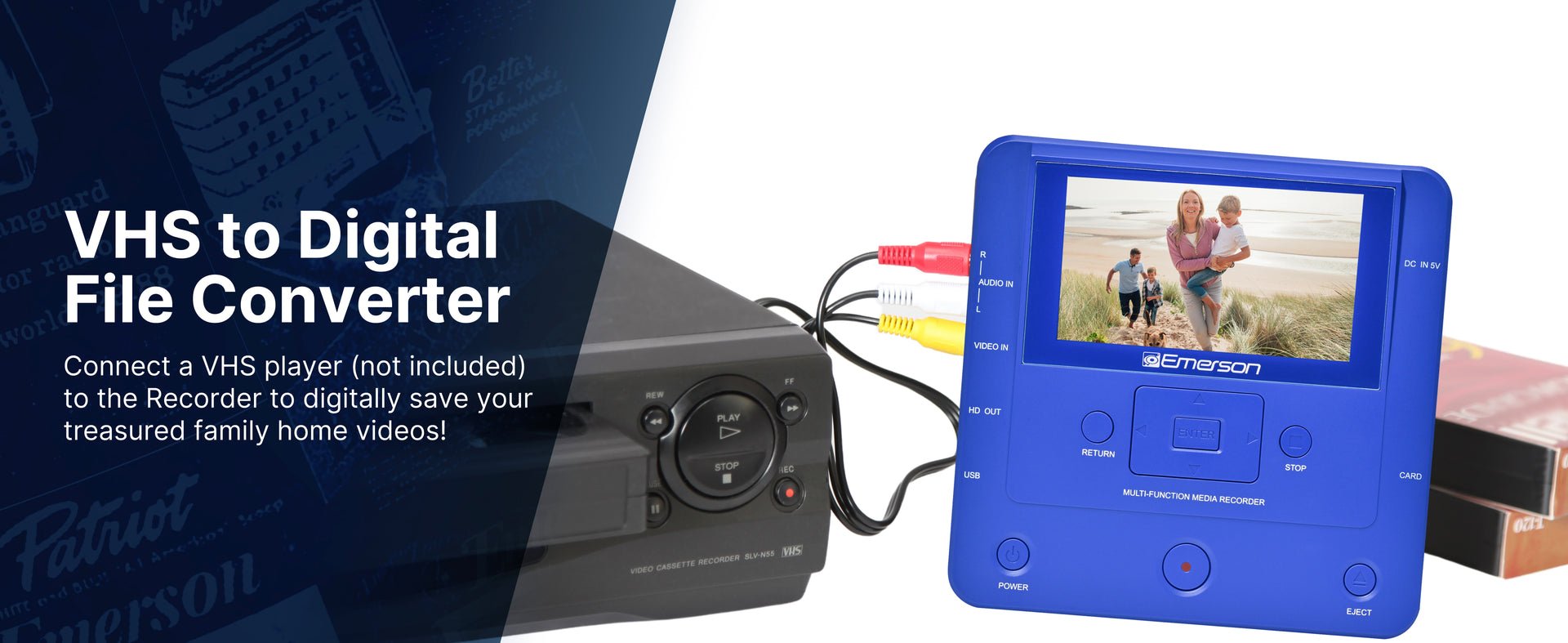 Multi-Function Media Recorder – EMERSONAUDIO