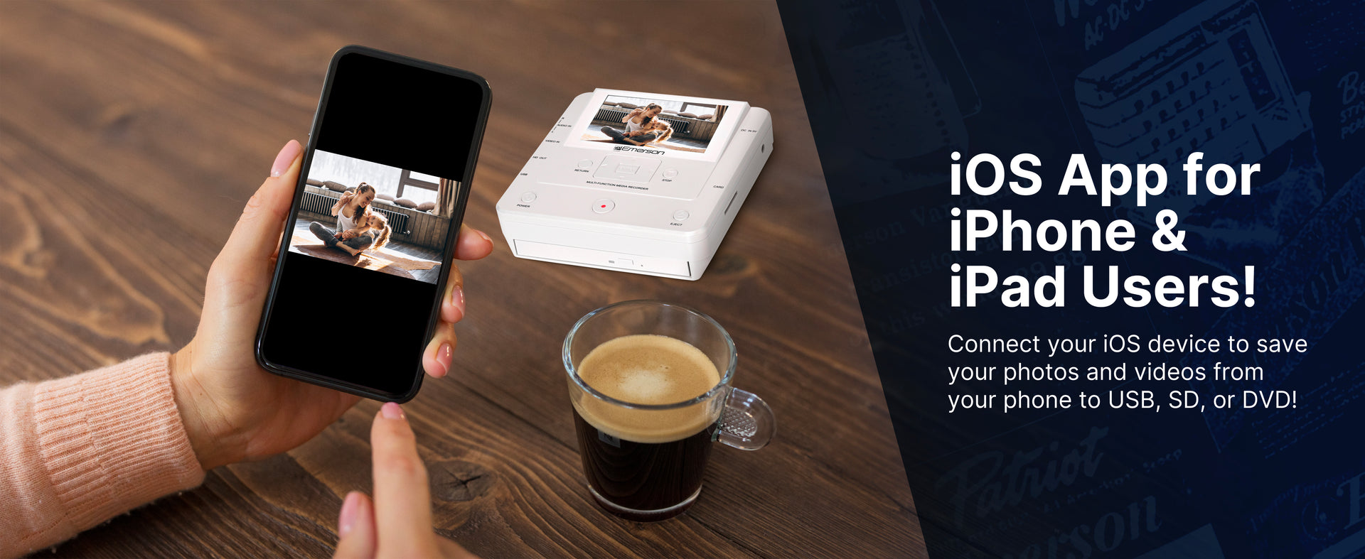 Multi-Function Media Recorder – EMERSONAUDIO