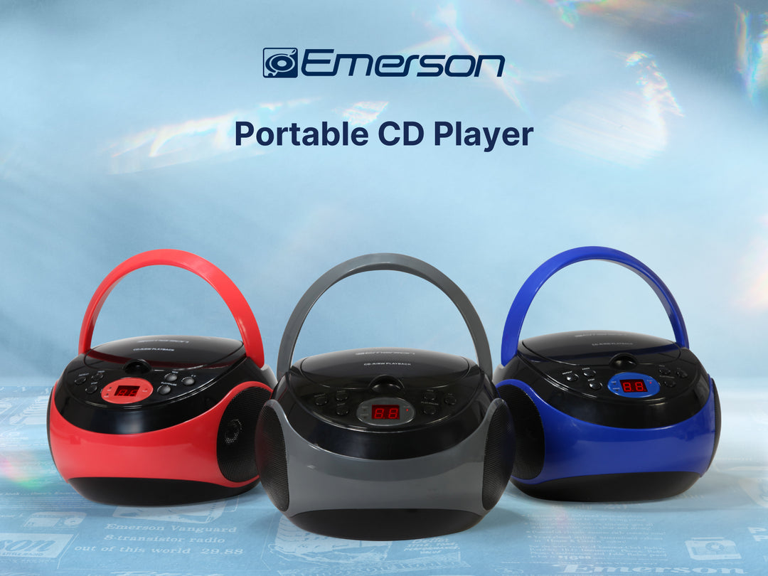 Portable CD Player – EMERSONAUDIO