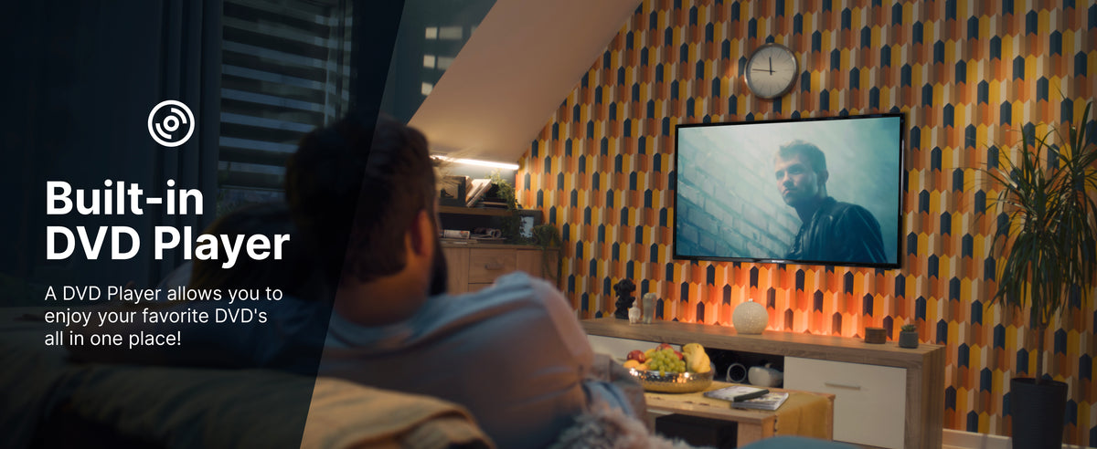 40" Class HD LED TV with DVD Player – EMERSONAUDIO